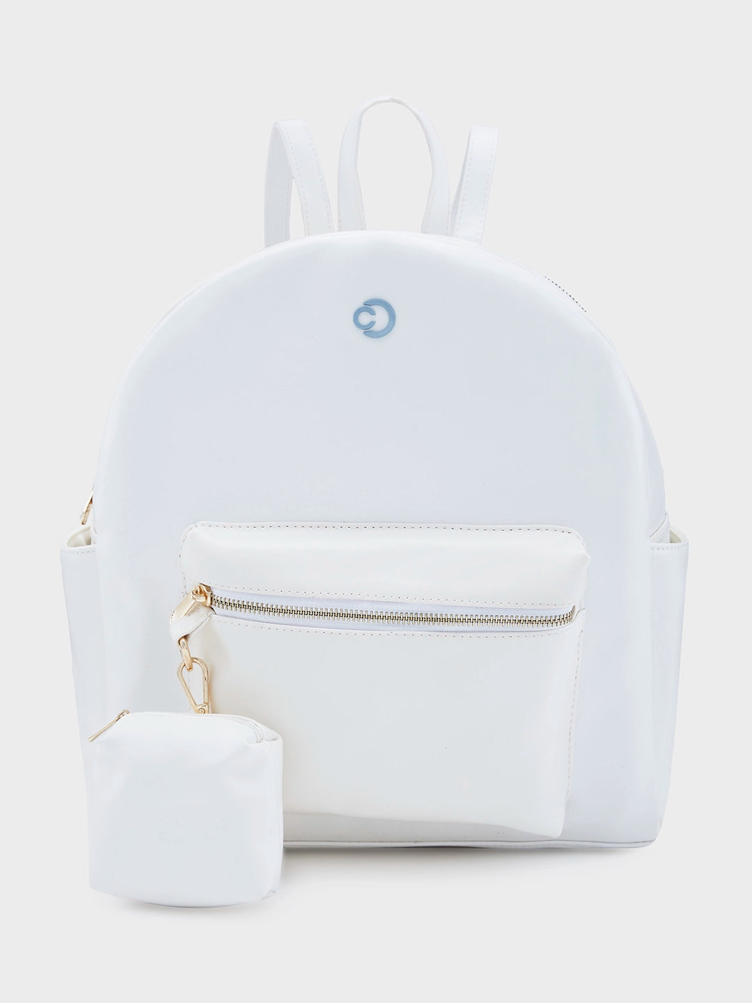 Buy Caprese Aurora Large Blue Purple Backpack @ 1799 | Caprese Bags