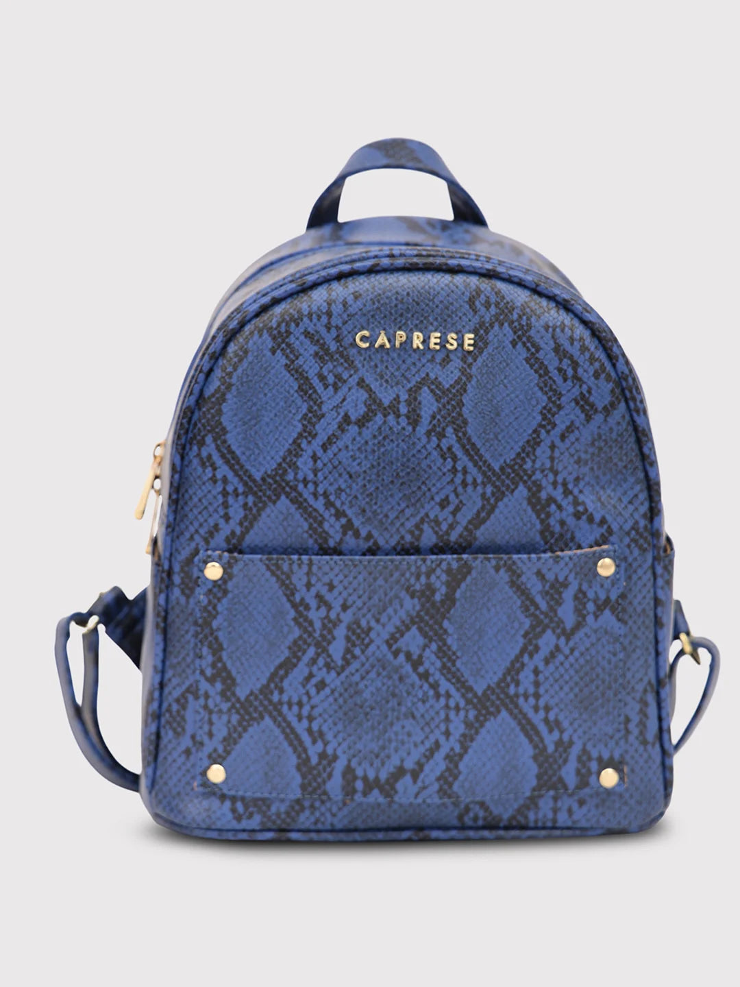 Buy Caprese Canes Small Blue Backpack @ 879 | Caprese Bags