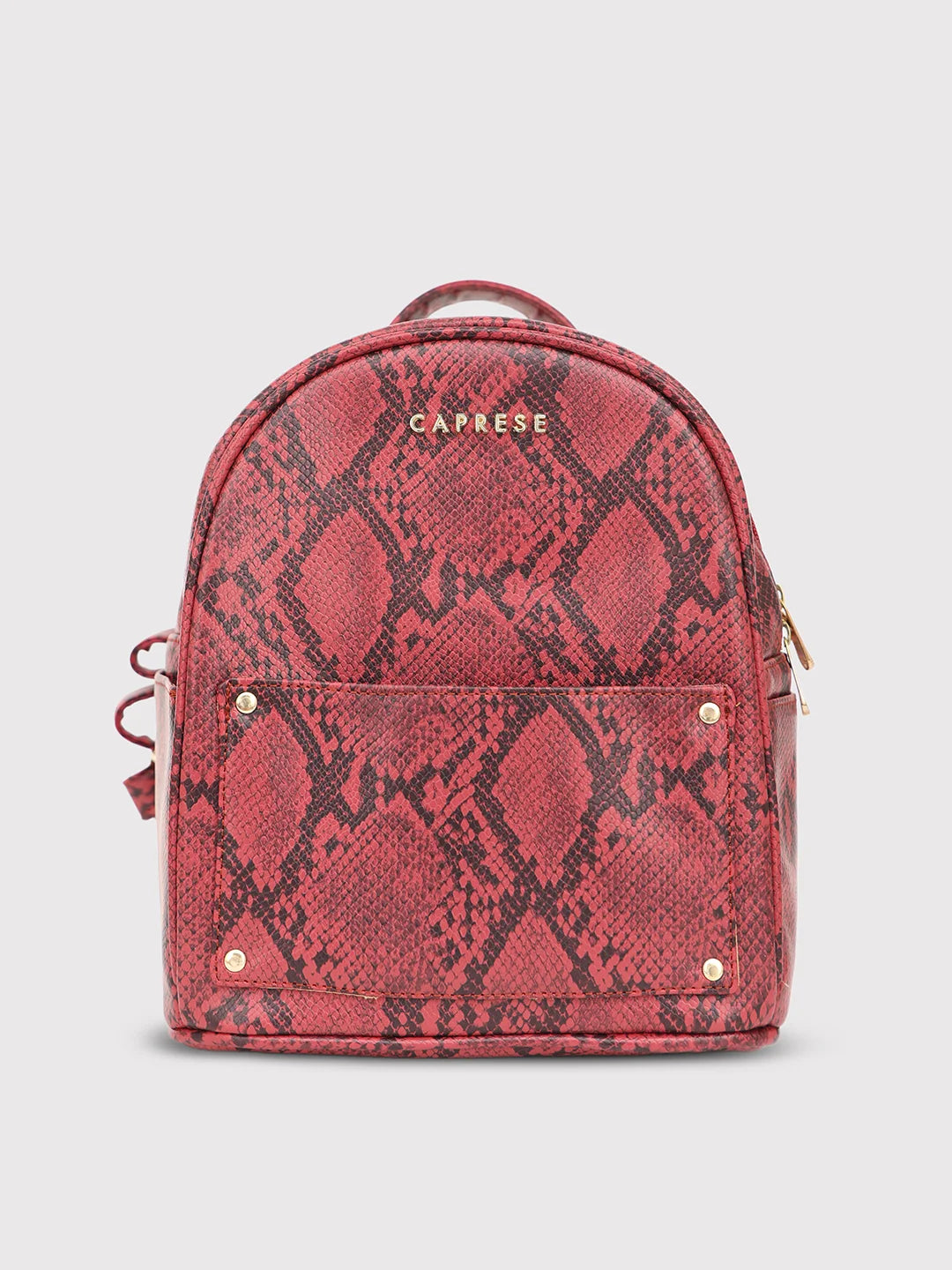 Buy Caprese Canes Small Burgundy Backpack @ 879 | Caprese Bags