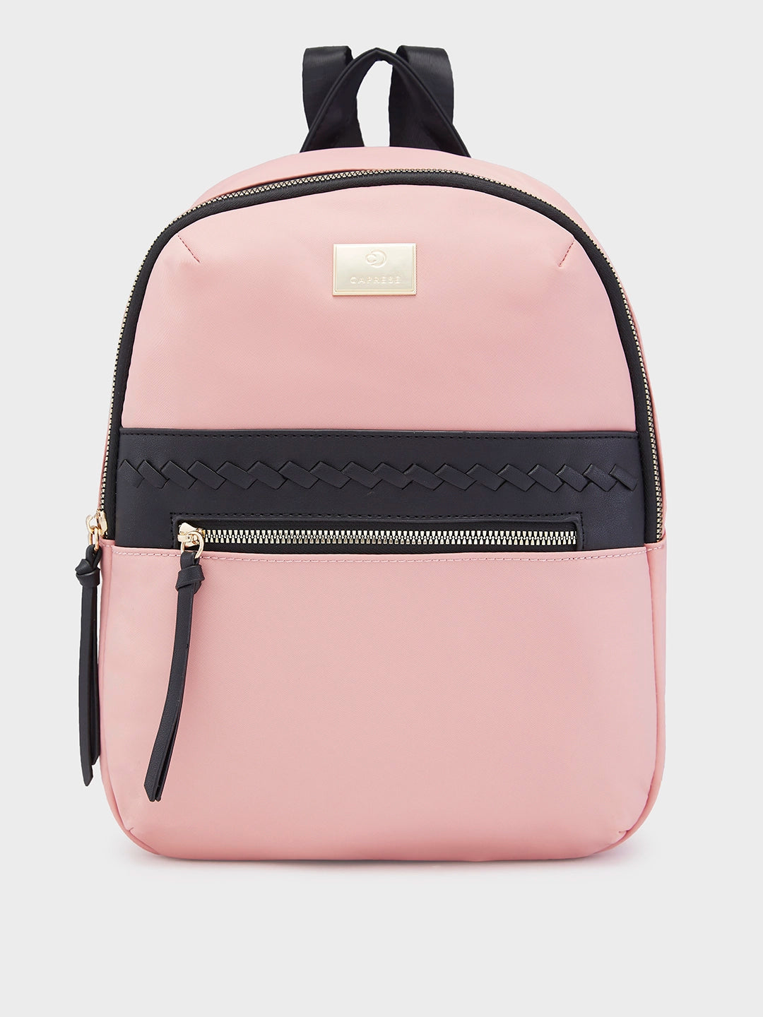 Buy Caprese Carson Medium Pink Backpack @ 989 | Caprese Bags