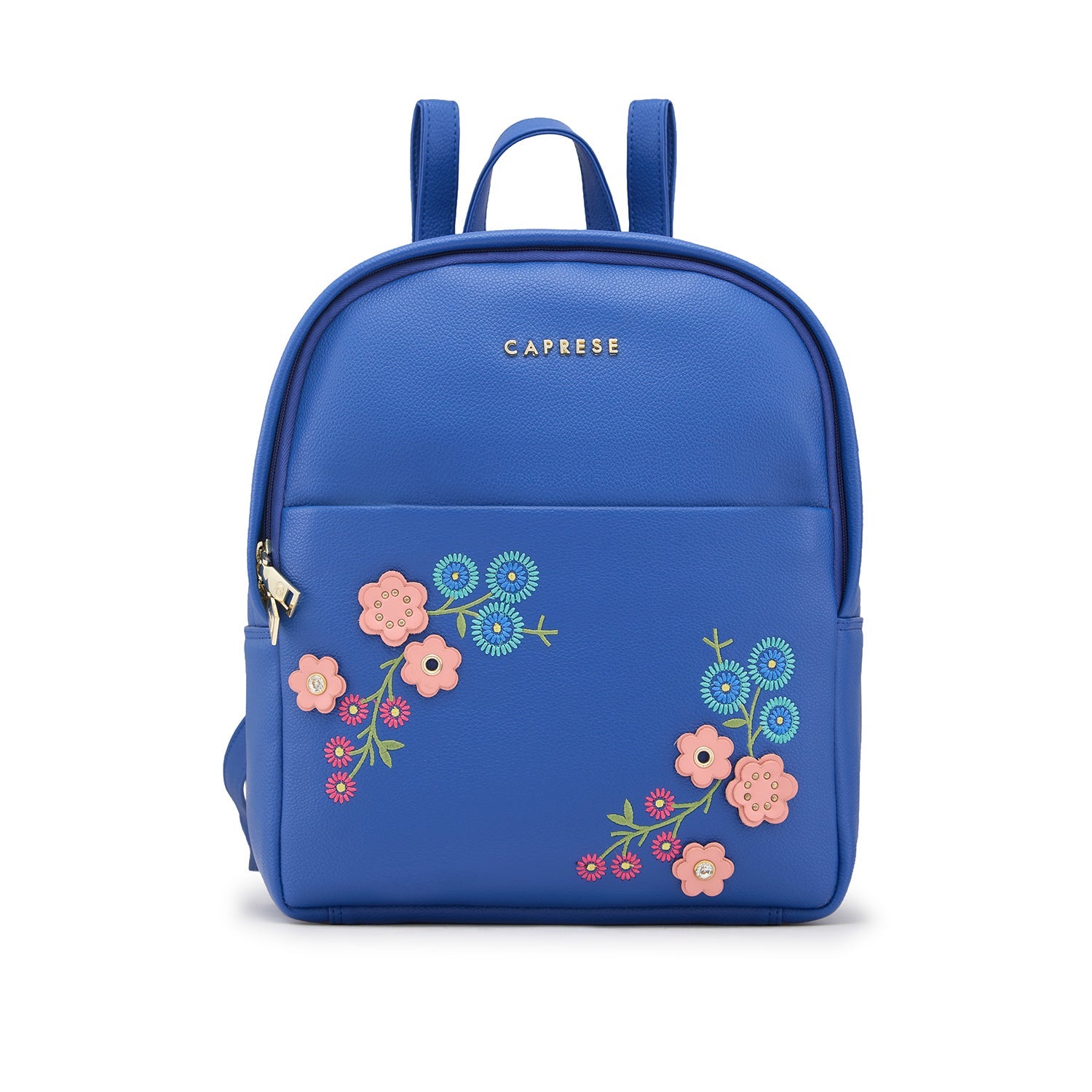Buy Caprese Erica Medium Blue Backpack @ 1089 | Caprese Bags