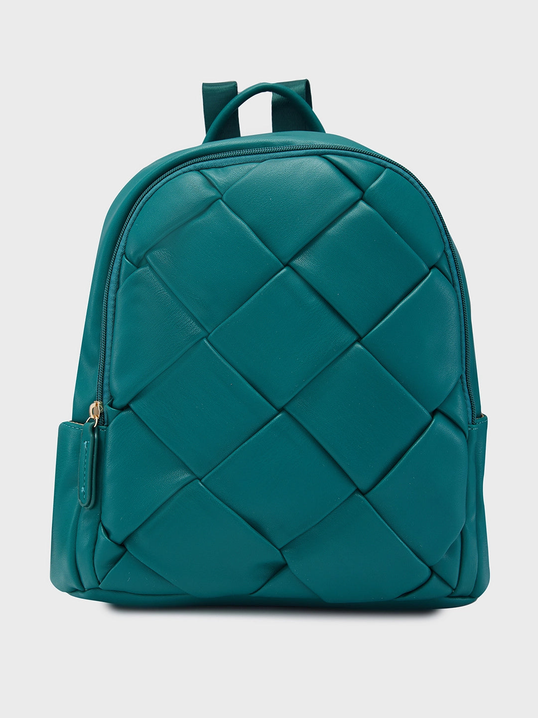 Buy Caprese Merlin Medium Bottle Green Backpack @ Rs.2999 | Caprese Bags