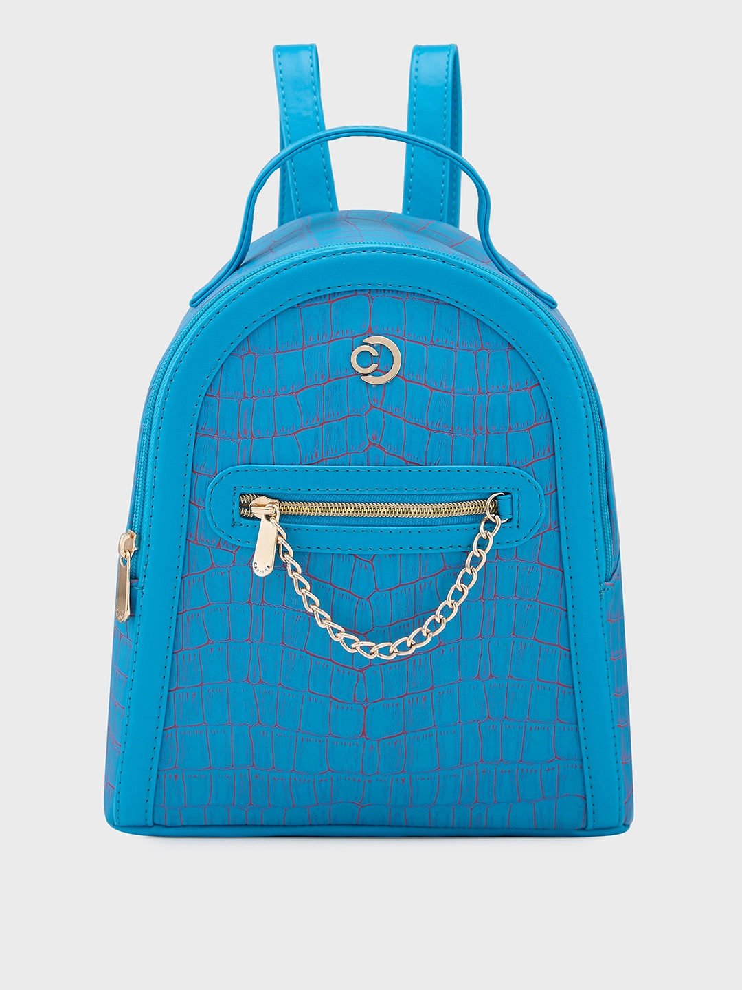 Buy Caprese Mist Small Blue Backpack @ Rs.2799 | Caprese Bags