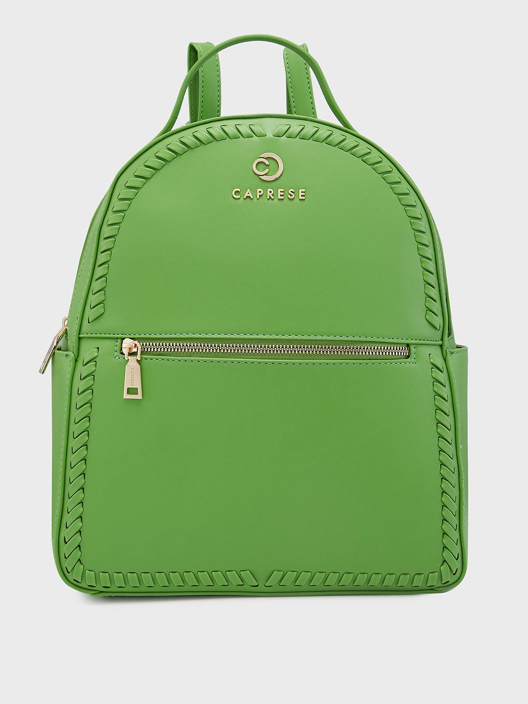 Buy Caprese Ramani Small Green Backpack @ 1329 | Caprese Bags
