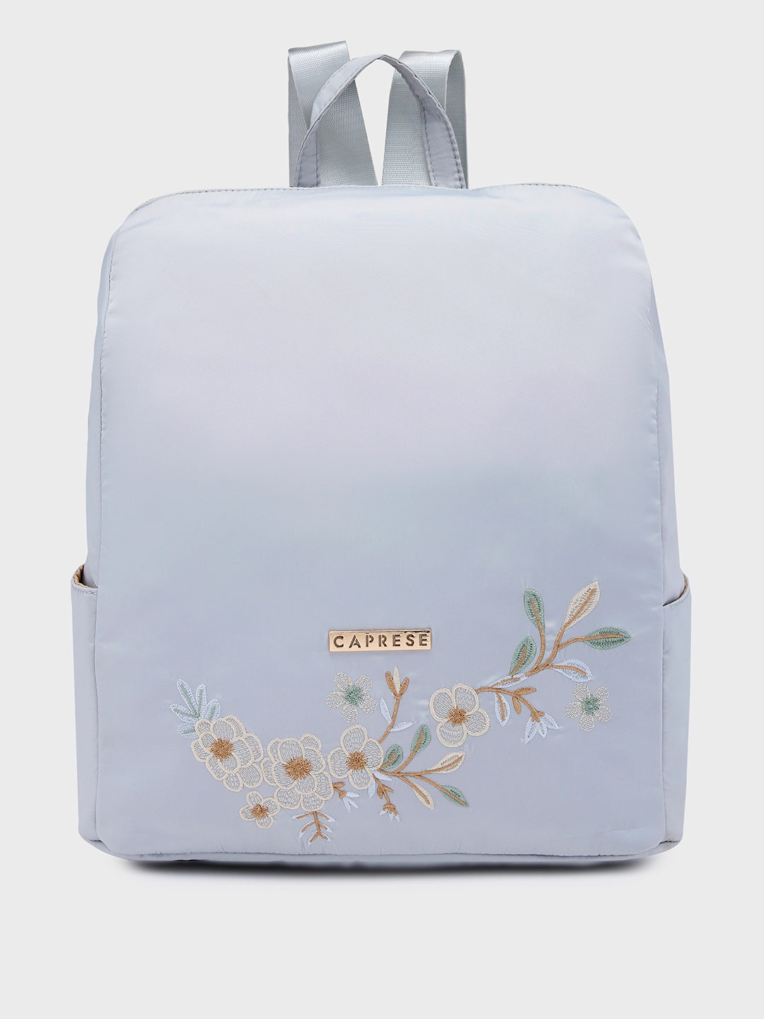 Buy Caprese Sierra Large Grey Backpack @ 989 | Caprese Bags