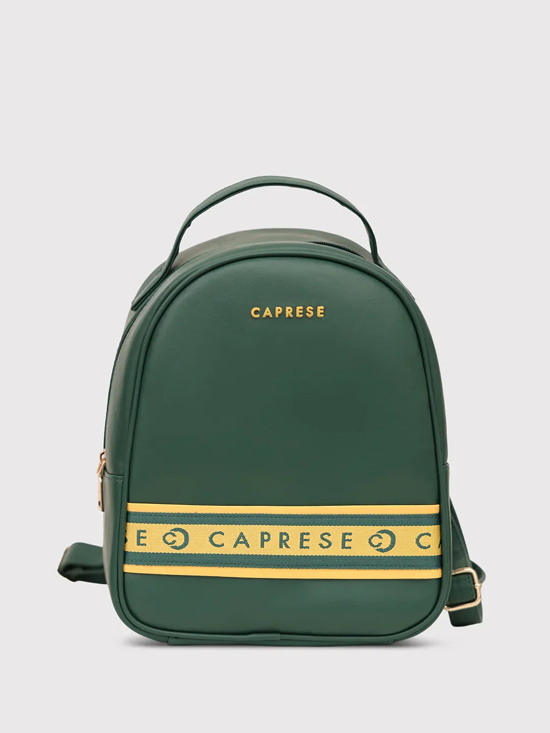 Buy Caprese Trinity Medium Dark Green Backpack @ 1119 | Caprese Bags