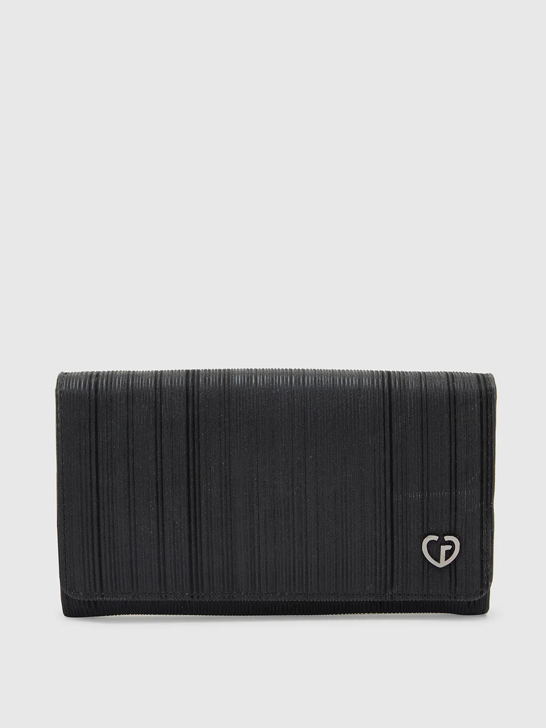 Buy Caprese Party Bluma Medium Black Clutch @ 1019 | Caprese Bags