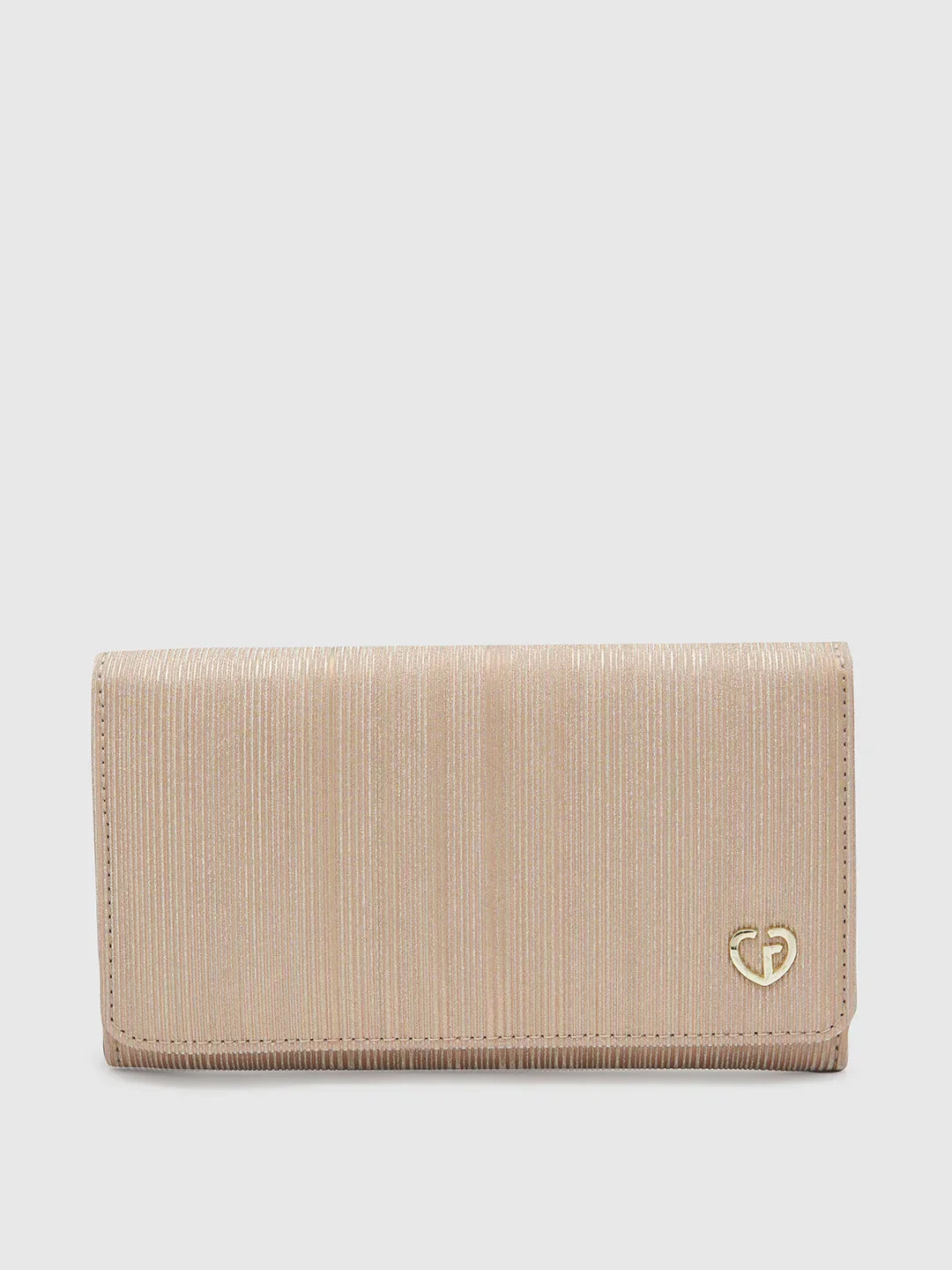 Buy Caprese Party Bluma Medium Gold Clutch @ 679 | Caprese Bags