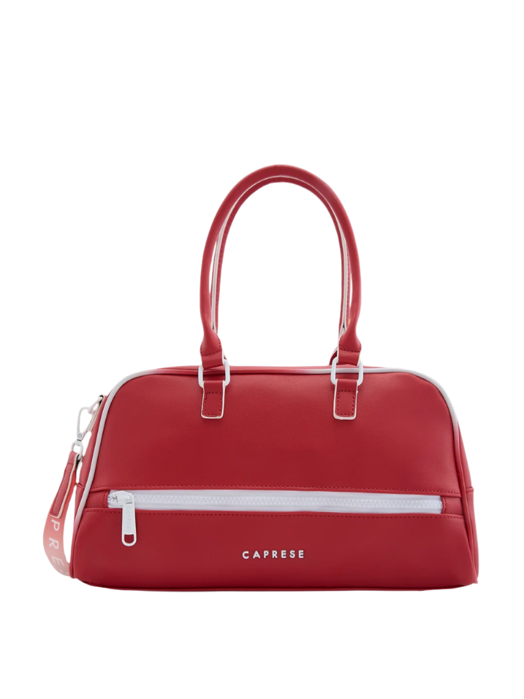 Buy Caprese Vivian Large Red Duffle Bag @ Rs.3499 | Caprese Bags