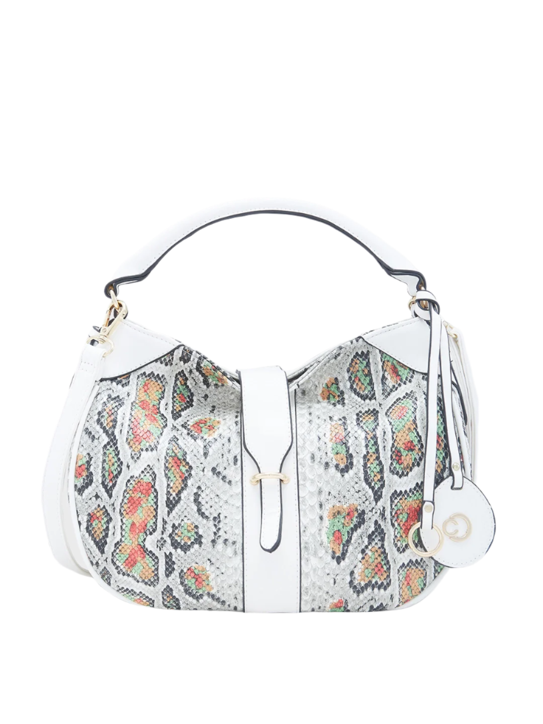 Buy Caprese Archie Medium White Hobo Bag 1079 Caprese Bags