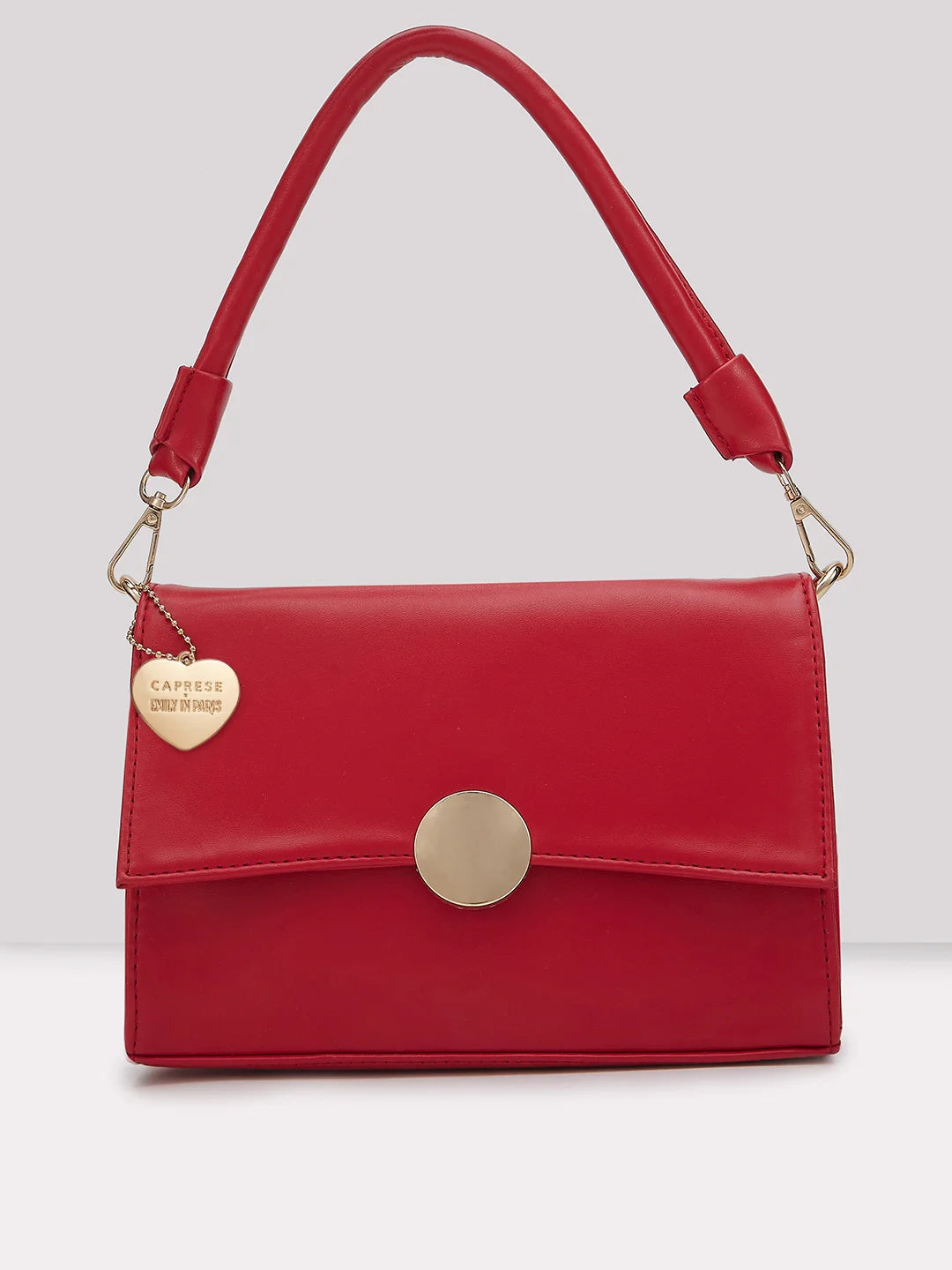 Buy Caprese Veleriya Hobo Medium Red @ Rs.749 | Caprese Bags