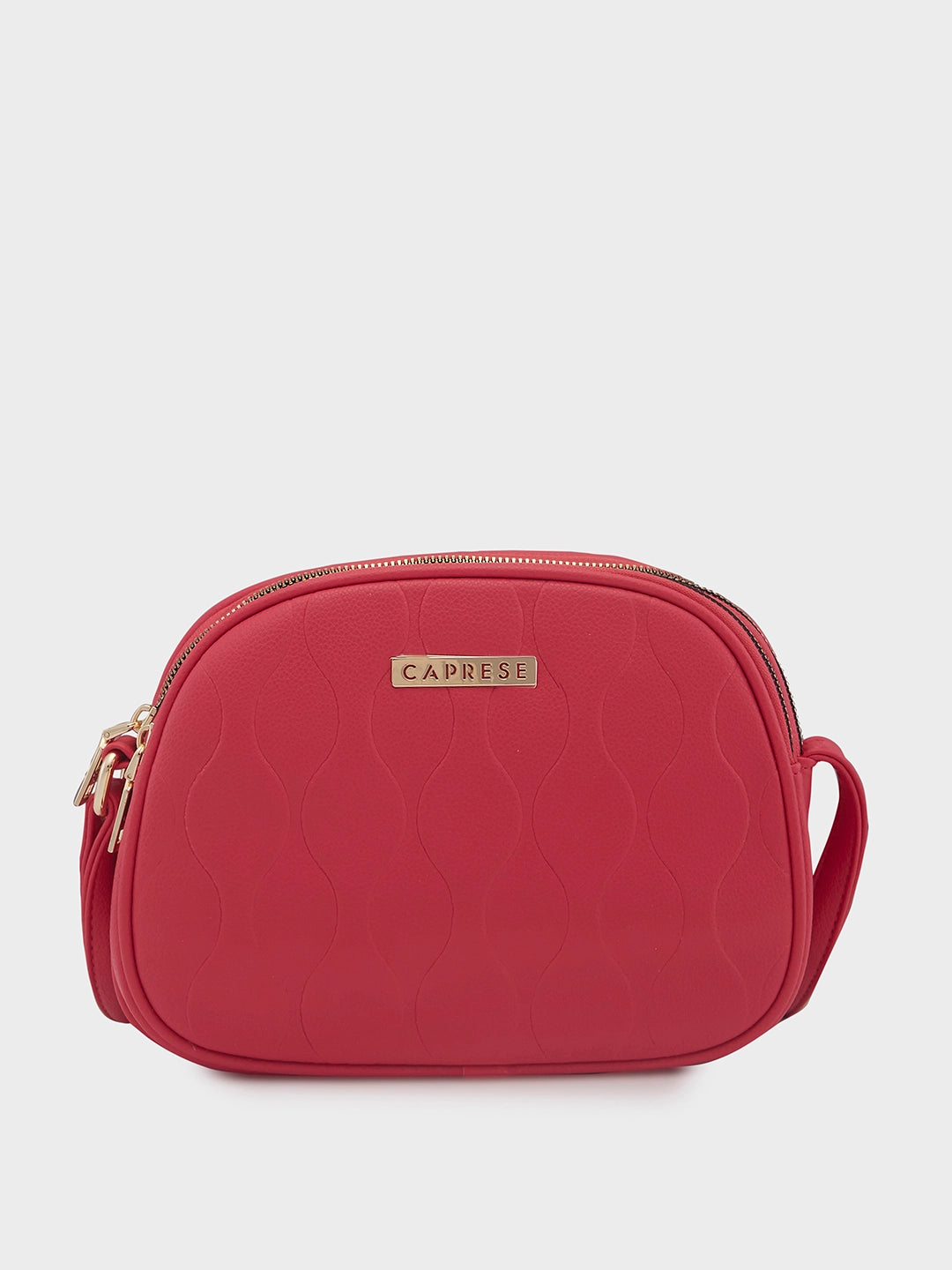 Buy Caprese Linz Medium Pink Sling Bag @ Rs.2799 | Caprese Bags