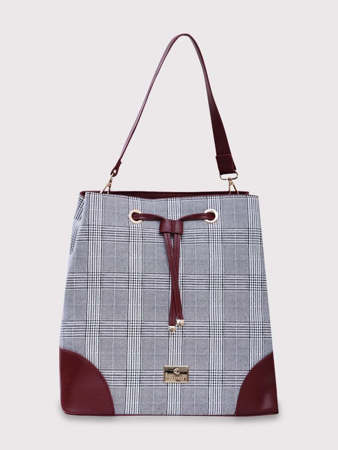 Buy Caprese Remi Large Grey Satchel Bag @ 1129 | Caprese Bags