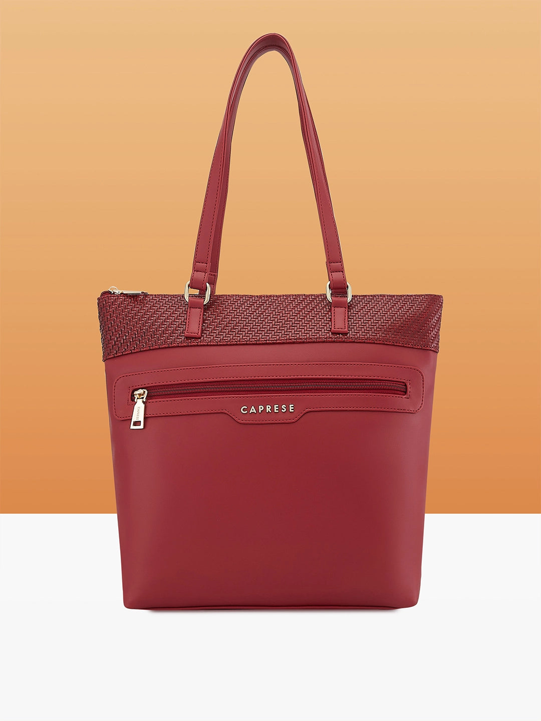 Buy Caprese Ariana Large Red Tote Bag @ 1099 | Caprese Bags