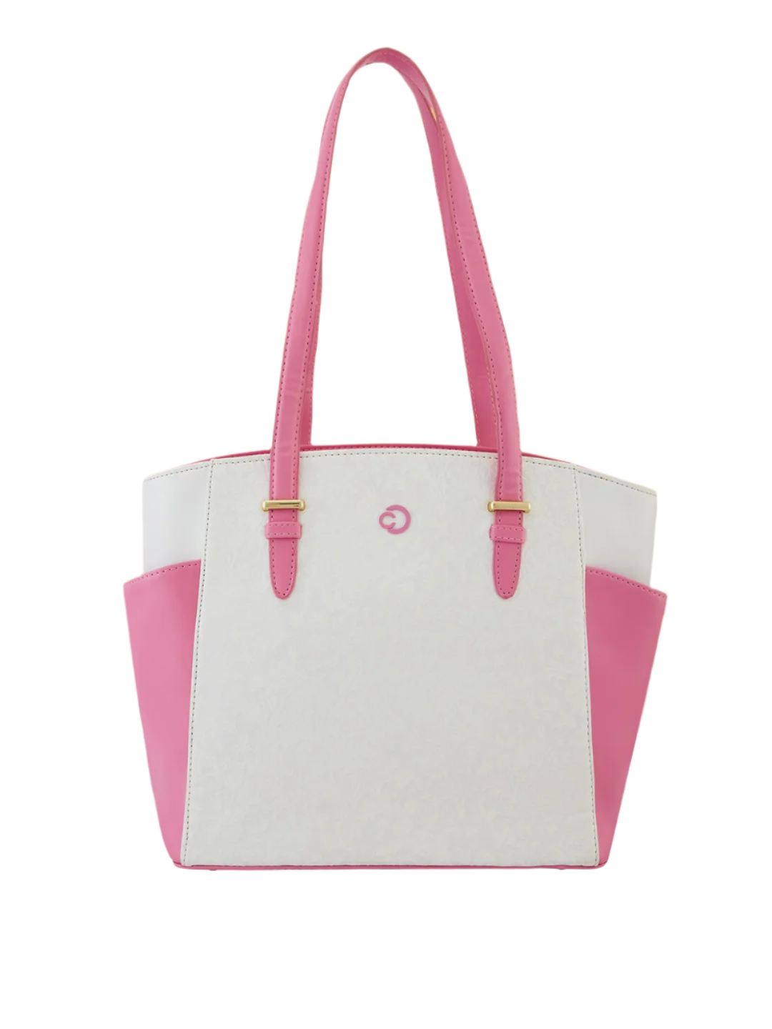 Buy Caprese Aurora Medium Pink Tote Bag @ Rs.2249 | Caprese Bags