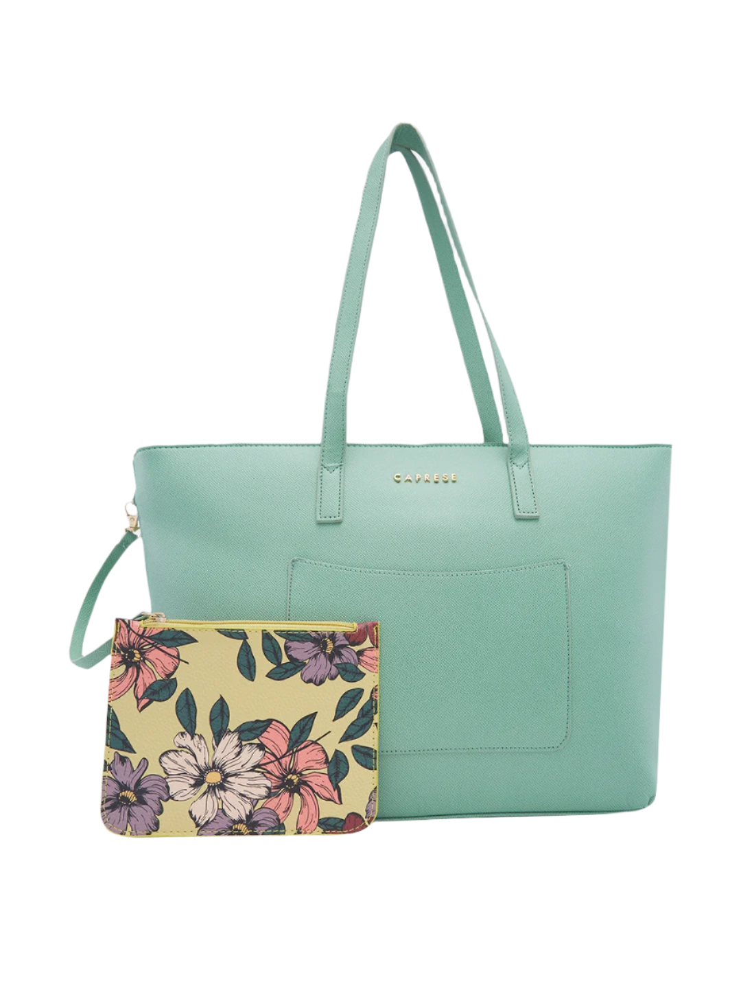 Buy Caprese Daphne Large Mint Tote Bags For Women @ 749 | Caprese Bags