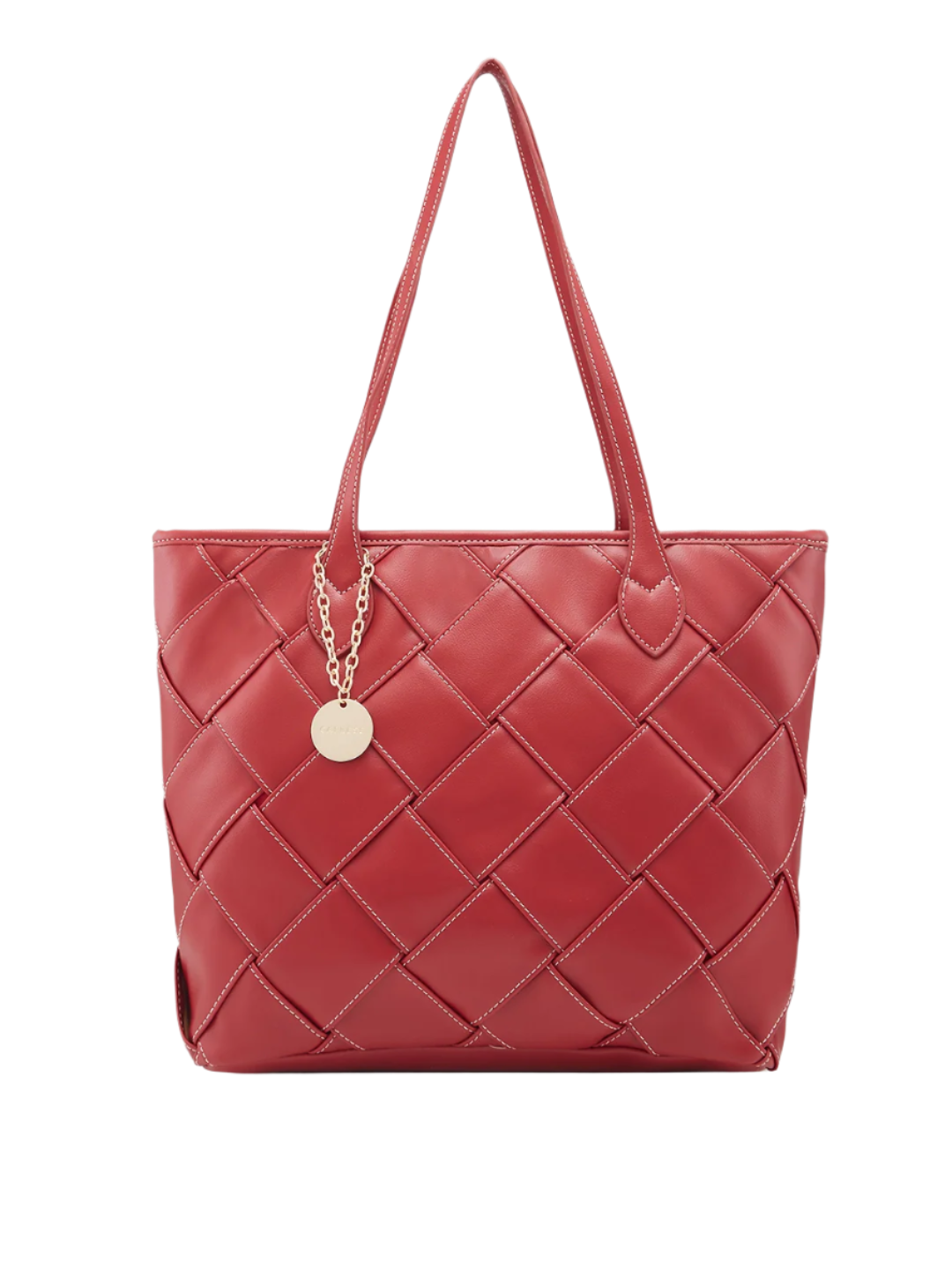 Buy Caprese Gypsy Medium Maroon Tote Bag @ Rs.3299 | Caprese Bags