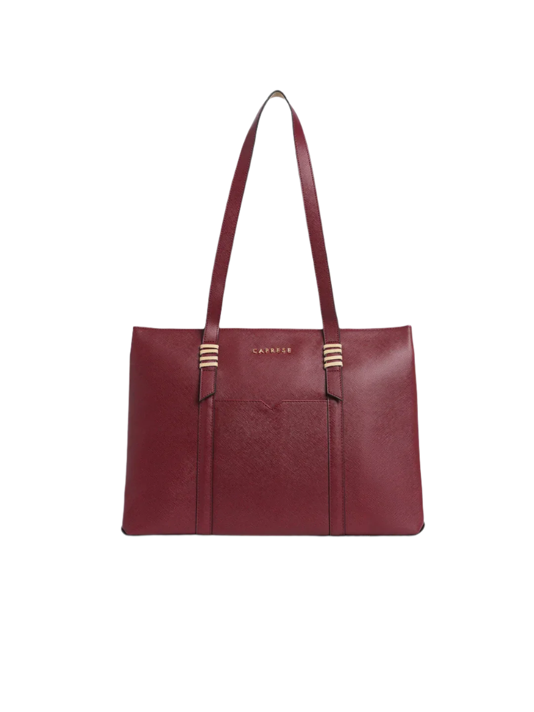Buy Caprese Roma Large Red Tote Bag @ 1499 | Caprese Bags