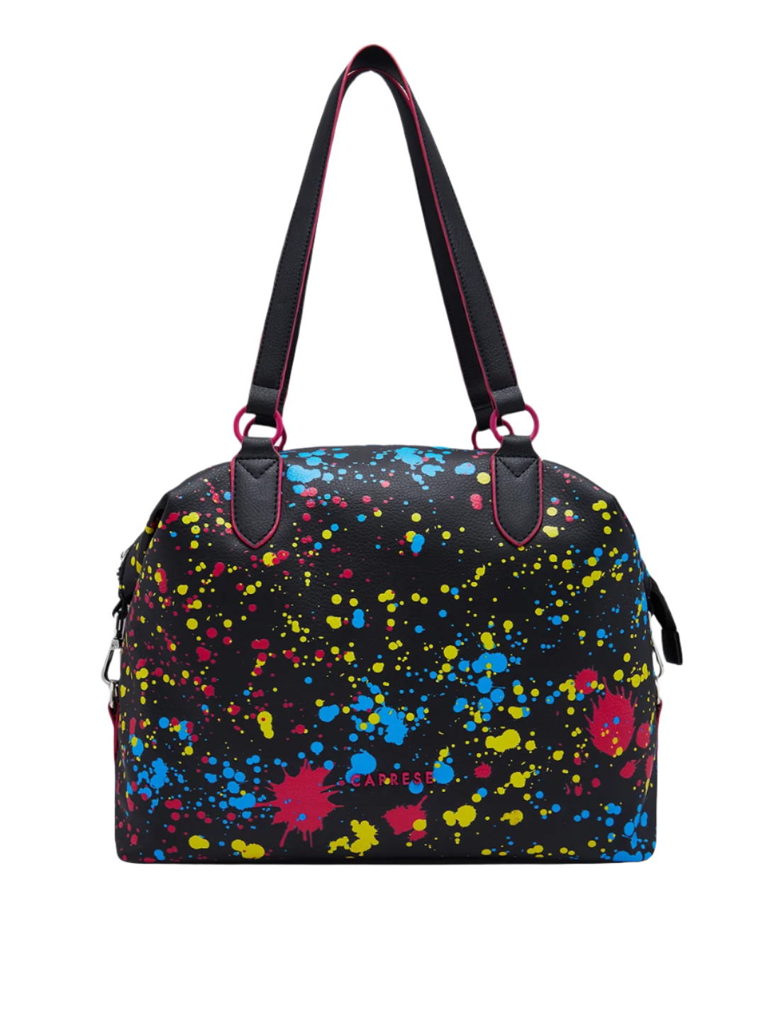 Buy Caprese Splash Large Black Tote @ 1239 | Caprese Bags